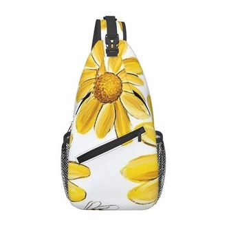 Generic Sac &agrave; dos d&eacute;t&eacute; &agrave; bandouli&egrave;re motif tournesol dabeille pour homme, sac &agrave; dos de randonn&eacute;e