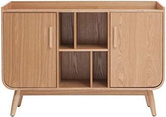 Miliboo Buffet scandinave en Bois Clair 2 Portes L122 cm Hallen