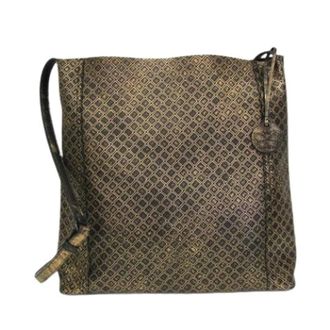 Bottega Veneta Sac bandouli&egrave;re en cuir Pre-owned - Femme - Pre-owned - Multicolore - Taille: ONE Size
