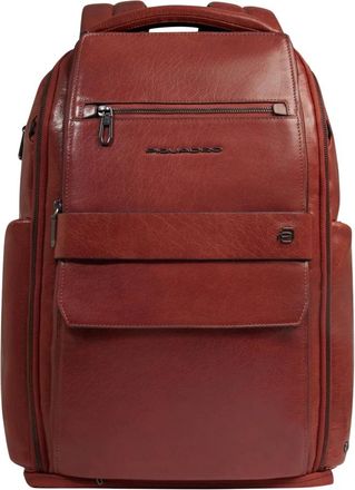 Piquadro Homme, Sacs, Rouge, Taille: ONE Size Commute Backpack