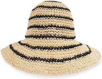 By Malene Birger Femme, Accessoires, Beige, Taille: ONE Size Strawilla Hat