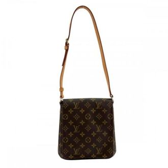 Louis Vuitton Sac bandouli&egrave;re Monogram pr&eacute;-poss&eacute;d&eacute; - Femme - Pre-owned - Brun - Taille: ONE Size