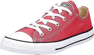 Converse Mixte enfant Chuck Taylor All Star Core Ox Baskets Basses, Rouge, 28 EU