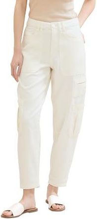 Tom Tailor Denim TOM TAILOR Denim 1042081 Pantalons, 10332-Off White, XL Femme