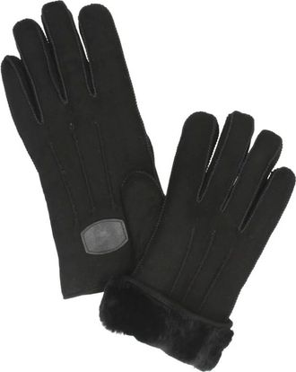 Warmbat unisex, Accessoires, Noir, Taille: S Gants en daim