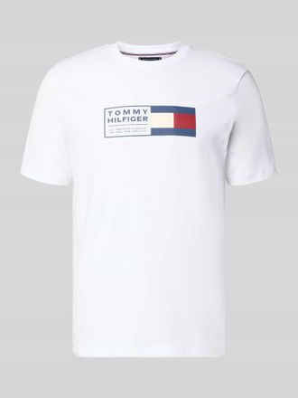 Tommy Hilfiger Regular Fit T-Shirt aus reiner Baumwolle