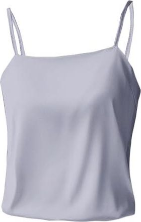 Generic Hauts d&eacute;t&eacute; tendance - Chemisier en satin &agrave; &eacute;paules d&eacute;nud&eacute;es - Grande taille - Haut &agrave; bretelles spaghetti - Coupe ample - Respirant - L&eacute;ger - Couche de