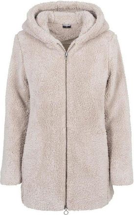 Urban Classics Outdoorjacke Damen Sherpa Jacket Two-way-Zipper