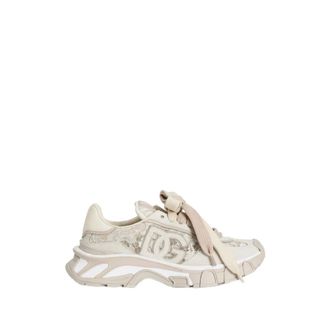 Dolce & Gabbana Femme, Chaussures, Beige, Taille: 38 1/2 EU Country Road Baskets en Dentelle