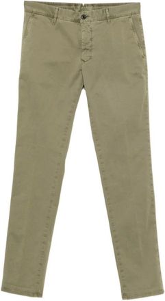 Incotex Homme, Pantalons, Vert, Taille: W31 Pantalon 5 Poches