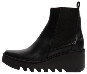 FLY London Femme BAGU233FLY Fashion Boot, Noir, 40 EU