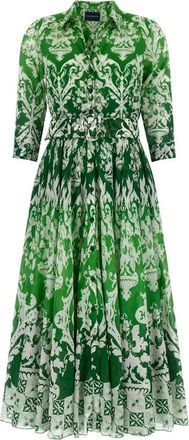 Samantha Sung Femme, Robes, Vert, Taille: 40 FR Aster Midi Dress