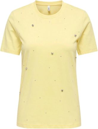 Only Only, Femme, Tops, Jaune, Taille: 42 FR Filizza Life S/S Top Box