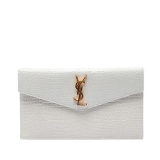 Saint Laurent Pre-owned Clutch - - Pre-owned - Damen - Wei&szlig; - ONE SIZE