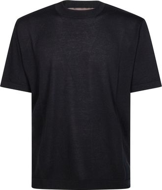 FILIPPO DE LAURENTIIS Homme, Tops, Noir, Taille: L T-Shirt Mm Calata