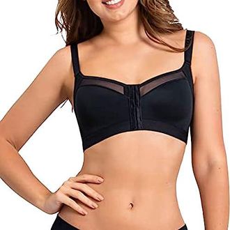 Generic Soutien-Gorge de Sport réglable pour Femme pour Le Fitness, Le Yoga, la Course à Pied, Soutien-Gorge sans Armature, Fermeture Avant, Soutien-Gorge de 