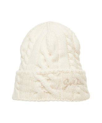 Golden Goose Caps & M&uuml;tzen - Dee Cable-Knit Hat - Gr. ONE SIZE - in Beige - f&uuml;r Damen