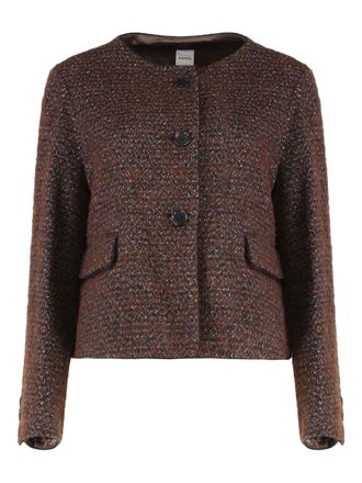 Aspesi Melierte Jacke - Braun