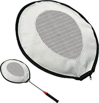 Generic Bezug f&uuml;r Badmintonschl&auml;ger - Schutzbezug, Kopfabdeckung f&uuml;r Badmintonschl&auml;ger | F&uuml;r Erwachsene und Anf&auml;nger Familie Praxis und Training Spiel Garten 
