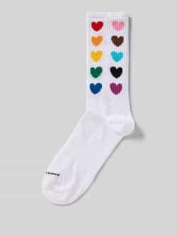 Happy Socks Socken aus Baumwoll-Mix Modell Rainbow