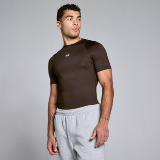 MyProtein MP Herren Training Kurzarm-Baselayer - Schokolade - XXXL