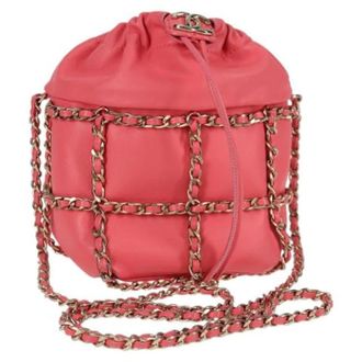 Chanel Pre-owned Leder chanel-taschen - - Pre-owned - Damen - Rosa - ONE SIZE