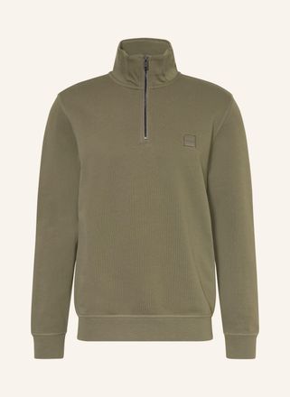 HUGO BOSS Sweat-Troyer Zetrust gruen