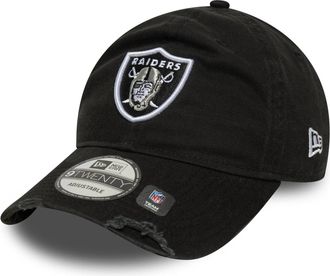 New Era 9Twenty Cap - Washed Las Vegas Raiders schwarz