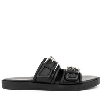 Sergio Moretti L&auml;ssige offene Sandalen - - Shoes - Damen - Schwarzk - 37 EU