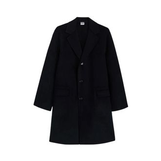 Aspesi Homme, Manteaux, Bleu, Taille: XL Franz Double Wool Coat
