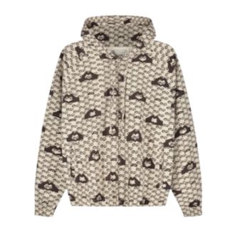 Arte Herzdruck Kapuzenjacke - - Jackets - Herren - Beige - L