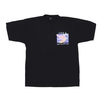 Obey Dove Of Peace Classic Tee - - Tops - Herren - Schwarzk - M