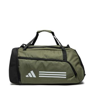 adidas Tasche adidas Essentials 3-Stripes Duffel Bag Medium IZ1918 Gr&uuml;n