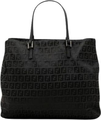Fendi Sac cabas Pre-owned - Femme - Pre-owned - Noir - Taille: ONE Size