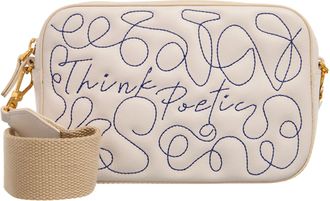 Coccinelle Crossbody Bags - Tebe Doodle Embroidery - Gr. unisize - in Creme - für Damen