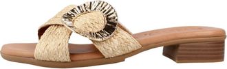 Mtng Mtng, Femme, Chaussures, Brun, Taille: 38 EU 55954M Sandalia Plana
