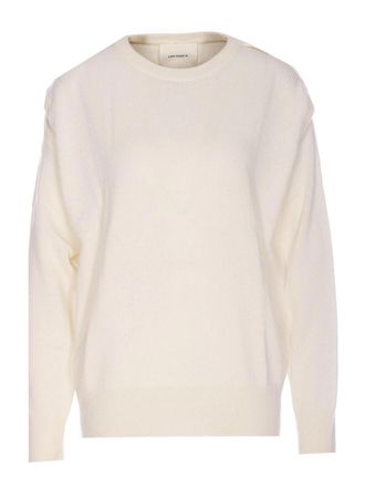 Lisa Yang Pull Col Rond - Blanc