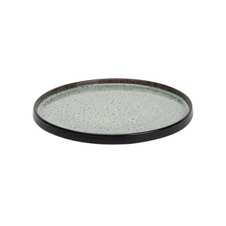 Palmers Coco - Speiseteller - &Oslash;26 cm - Blau - Porzellan - Sp&uuml;lmaschinen- & Mikrowellengeeignet - Einzigartiges Gesprenkeltes Muster