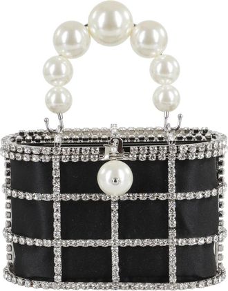 Rosantica Femme, Sacs, Noir, Taille: ONE Size Sac Mini Holli Design Cage