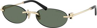 Tiffany & Co. unisex, Accessoires, Jaune, Taille: 56 MM Tf3119D Lunettes de soleil