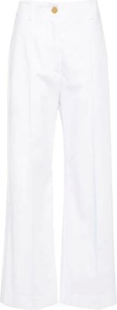 Patou Femme, Pantalons, Blanc, Taille: 40 FR Wide Pantalons