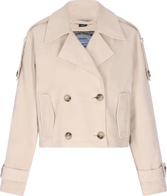 Dreimaster Dreimaster Jacke Frauen cremefarben
