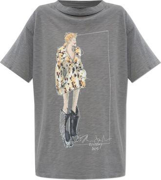 Marc Jacobs Femme, Tops, Gris, Taille: 38 FR Look 22 Oversized Tee