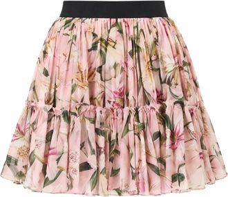 Dolce & Gabbana Jupe Courte - Femme - Jupes - Rose - Taille: 36 FR