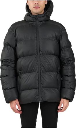 Schott NYC Schott Nyc, Homme, Vestes, Noir, Taille: S Veste matelass&eacute;e avec capuche et poches