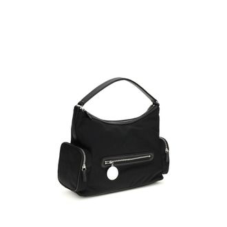 Stella McCartney Womens Black Nylon Shoulder Bag