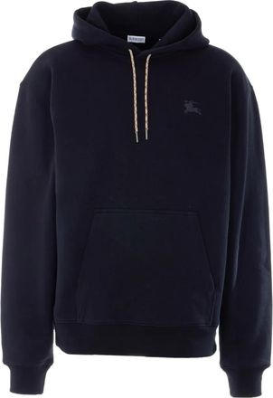 Burberry hoodie &agrave; logo brod&eacute; - Bleu