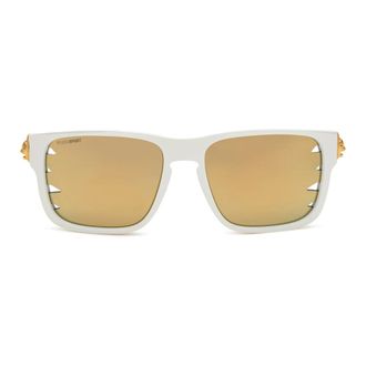 Plein Sport Homme, Accessoires, Blanc, Taille: ONE Size Gaze Lunettes de soleil