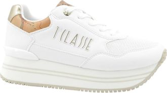 Alviero Martini 1A Classe Femme, Chaussures, Blanc, Taille: 40 EU Baskets &agrave; plateforme