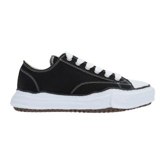 Miharayasuhiro Schwarze Canvas Low-Top Sneakers - - Shoes - Damen - Schwarzk - 42 EU